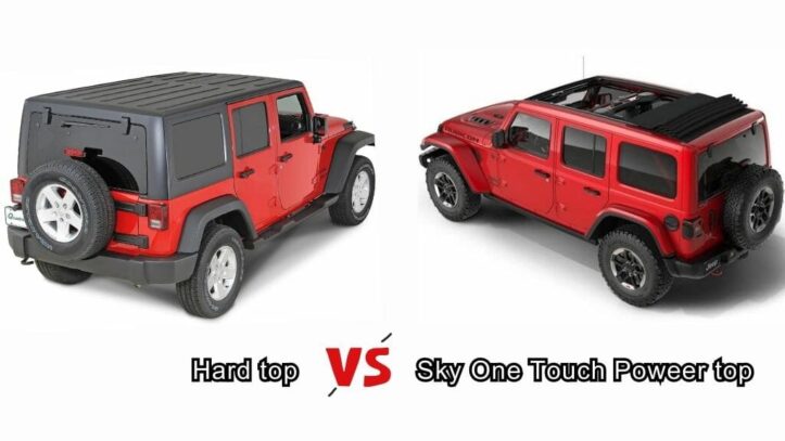 Jeep Sky One-Touch Vs Hard Top [Which Is Better]